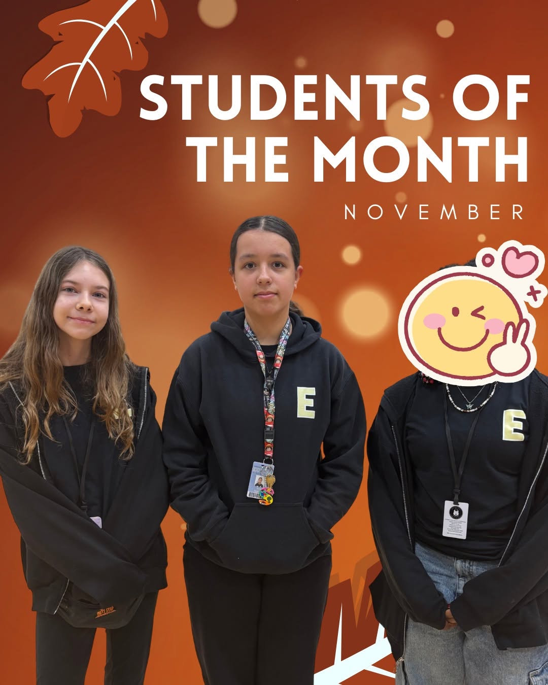 November’s Students of the Month – Explore Middle School